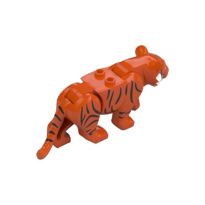 LEGO Reddish Orange Tiger (107195) | Brick Owl