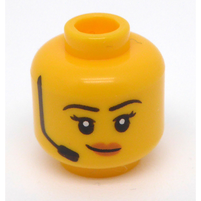 LEGO Referee Head with Headset (3626) | Brick Owl - LEGO Marketplace