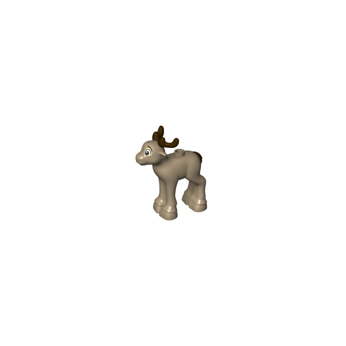 LEGO Reindeer Fawn with Dark Brown Antlers (58808) | Brick Owl