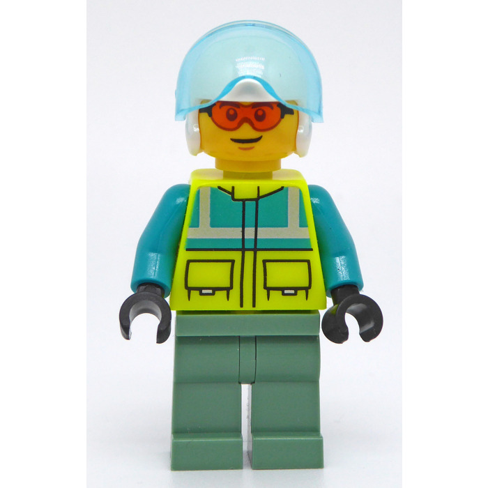 LEGO Rescue Helicopter Pilot (Male) Minifigure | Brick Owl