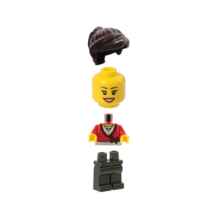 LEGO Retail Store Lady Minifigure with Ponytail | Brick Owl - LEGO ...