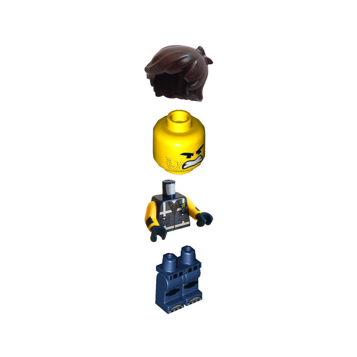 LEGO Rex Dangervest (Smile / Angry) Minifigure | Brick Owl