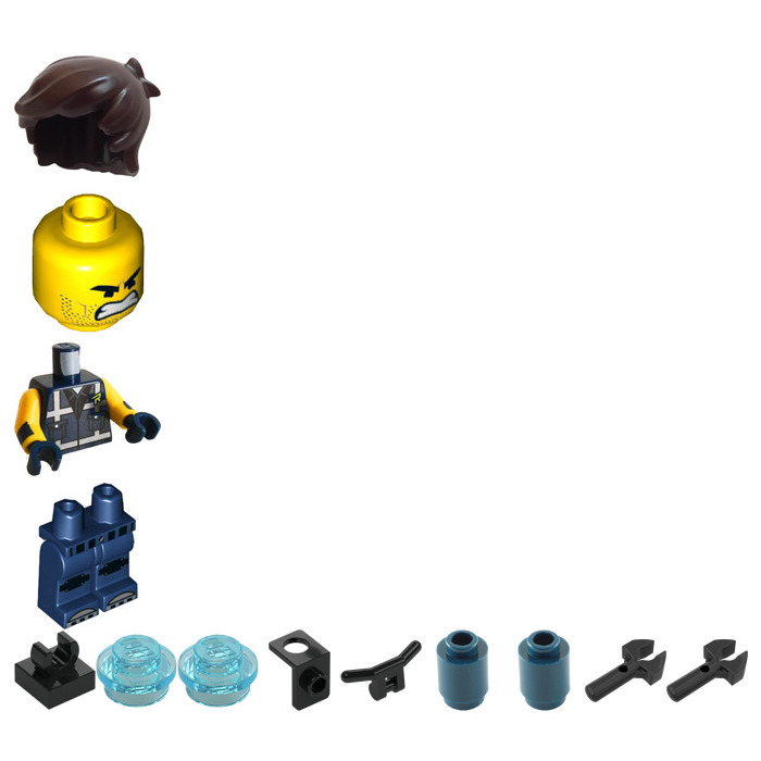 LEGO Rex Dangervest with Big Jet Pack Minifigure | Brick Owl