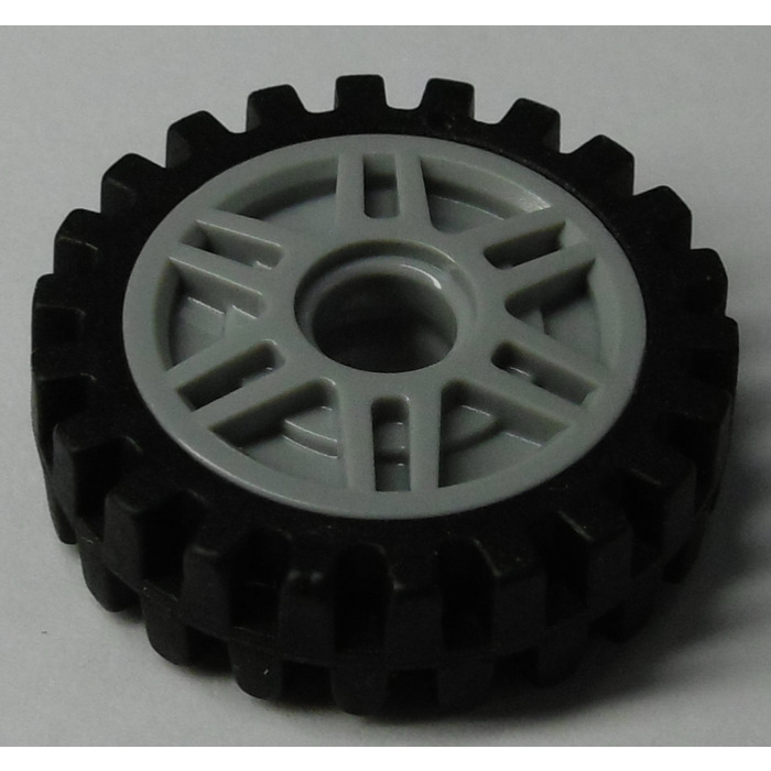 LEGO Rim Narrow Ø18 x 7 and Pin Hole with Deep Spokes and Brake Rotor ...