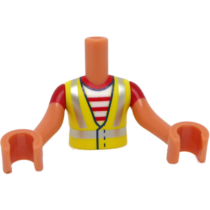 LEGO River with Safety Vest Friends Torso (Boy) (73161) | Brick Owl ...