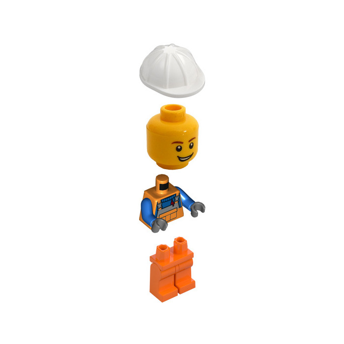 LEGO Robbie Rolla - Construction Worker Minifigure | Brick Owl - LEGO ...