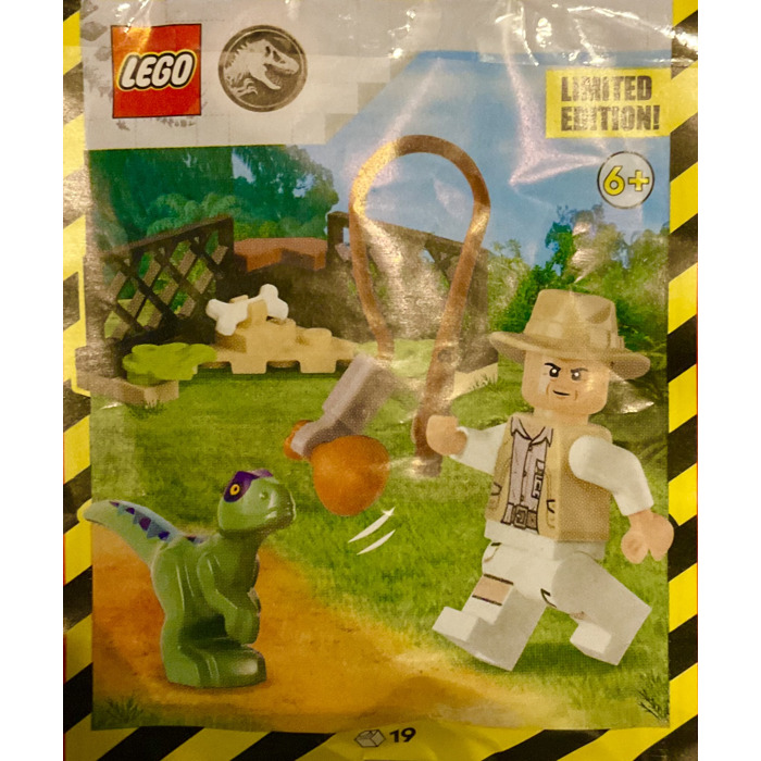 LEGO Robert Muldoon and Raptor Set 122409 | Brick Owl - LEGO Marketplace