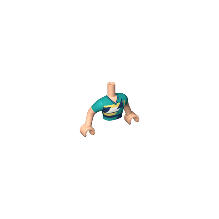 LEGO Robert with Turquoise Top Friends Torso (Male) (38558 / 92815 ...