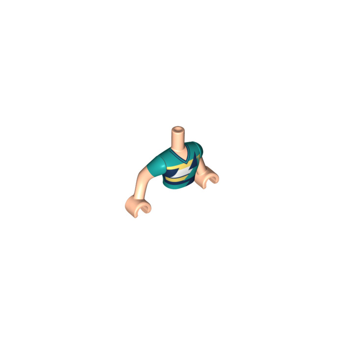 LEGO Robert with Turquoise Top Friends Torso (Male) (38558 / 92815 ...