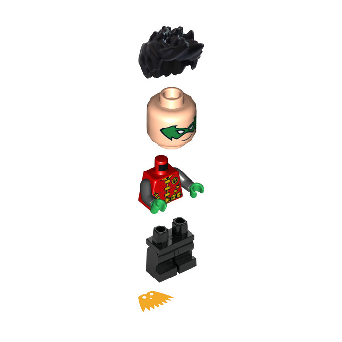 LEGO Robin with Black Medium Legs and Cape Minifigure | Brick Owl
