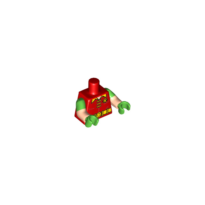 LEGO Robin with Green Glasses Minifig Torso (973 / 16360) | Brick Owl