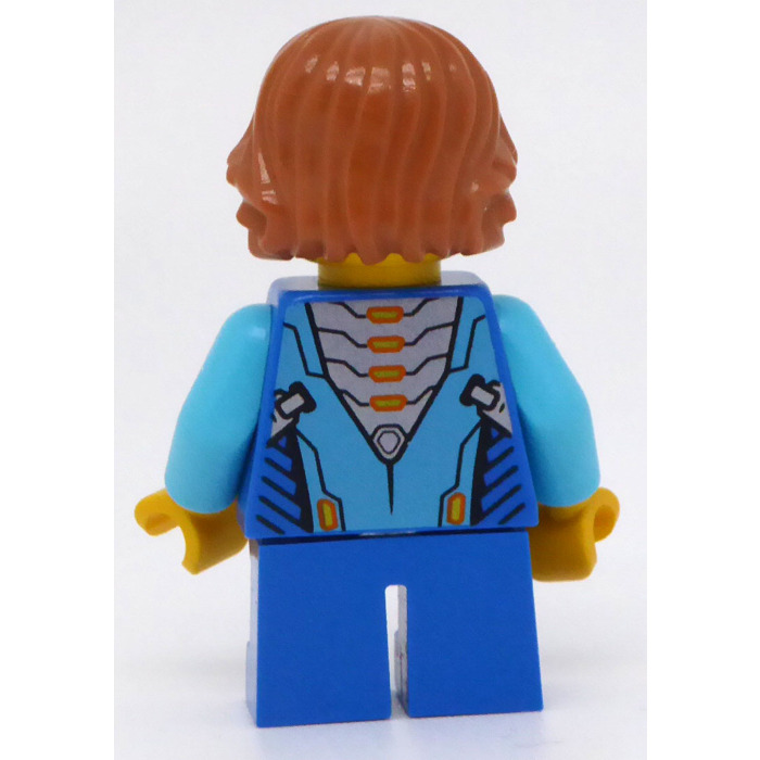 LEGO Robin with Hair and Blue Outfit Minifigure | Brick Owl
