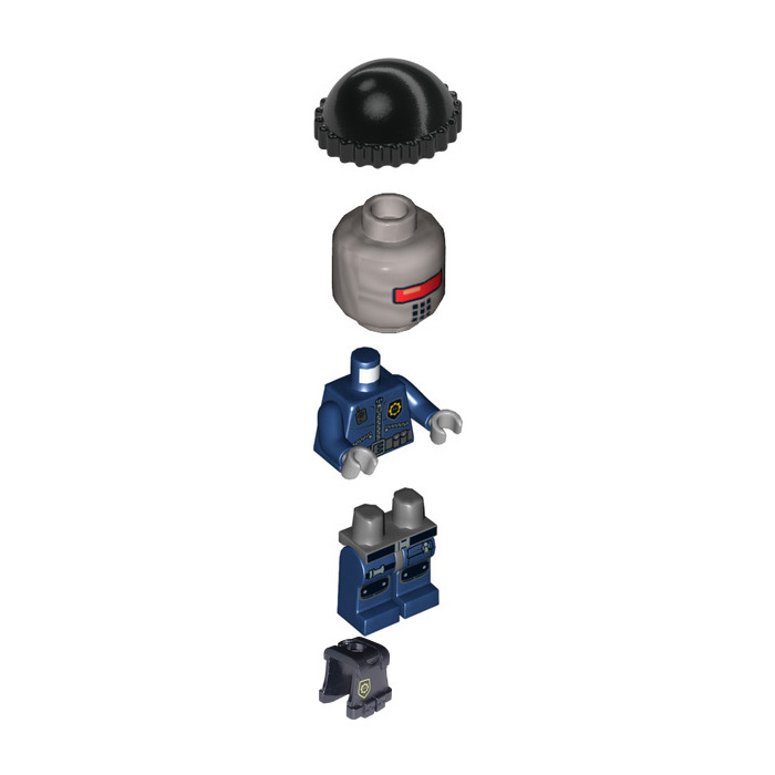 LEGO Robo SWAT with Knitted Cap and Body Armor Minifigure | Brick Owl ...