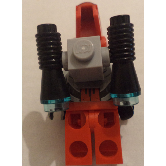 LEGO Robot Sidekick (Red) with Jet Pack Minifigure | Brick Owl