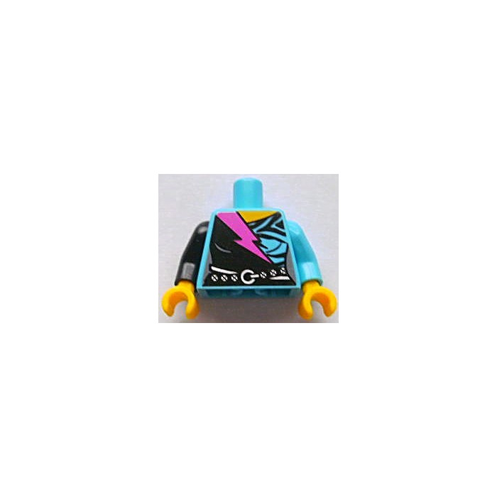 LEGO Rocker Girl Torso (973 / 88585) | Brick Owl - LEGO Marketplace