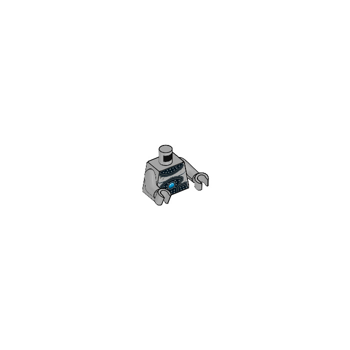 LEGO Rogon with Silver Armor Minifig Torso (973 / 76382) | Brick Owl