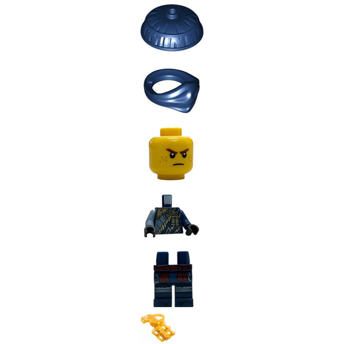 LEGO Rogue with Dark Blue Hat and Shoulder Armor Minifigure | Brick Owl