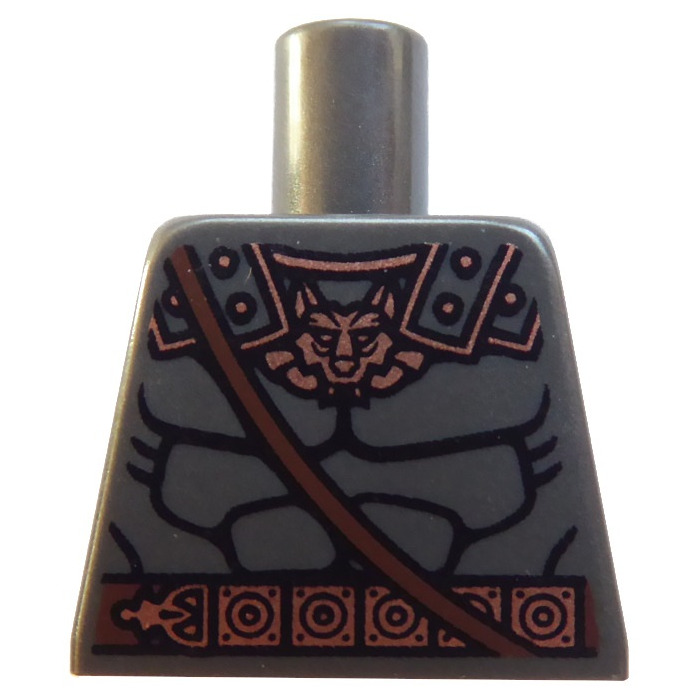 LEGO Roman Commander Torso without Arms (973 / 3814) | Brick Owl - LEGO ...