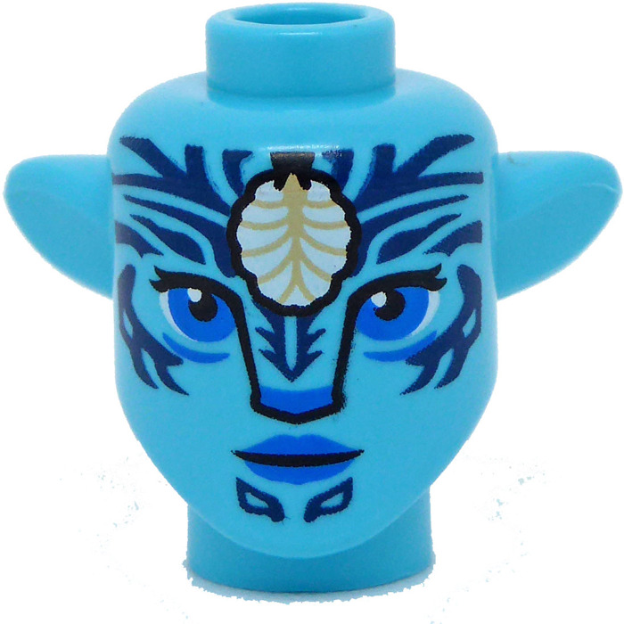 LEGO Ronal Na'vi Minifigure Head with Ears (101728) | Brick Owl