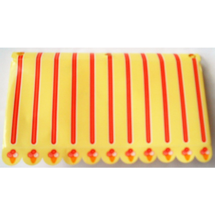 LEGO Roof with Stripes and Icecream Cones (71768) | Brick Owl - LEGO ...
