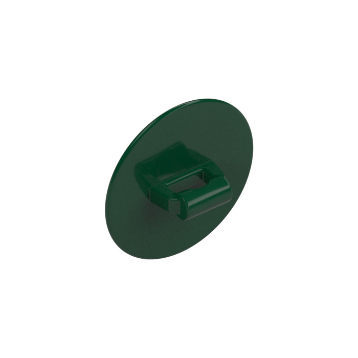 LEGO Round Shield with Curved Face with Kraken and Dark Turquoise ...