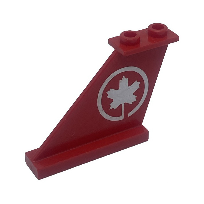 LEGO Rudder 1 x 3 x 4 with Air Canada Logo (2340) | Brick Owl - LEGO ...
