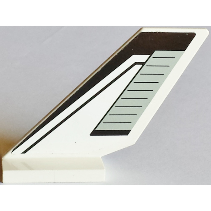 LEGO Rudder 2 x 4 x 6 with Black Lines Sticker (6239) | Brick Owl ...