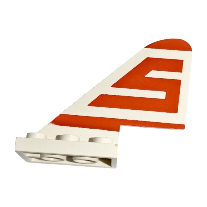 LEGO Rudder 2 x 5 x 3.7 with "S" (3587) | Brick Owl - LEGO Marketplace