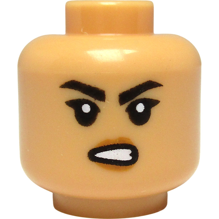 LEGO Sabine Wren with Helmet Minifigure Head (3626 / 104565) | Brick Owl