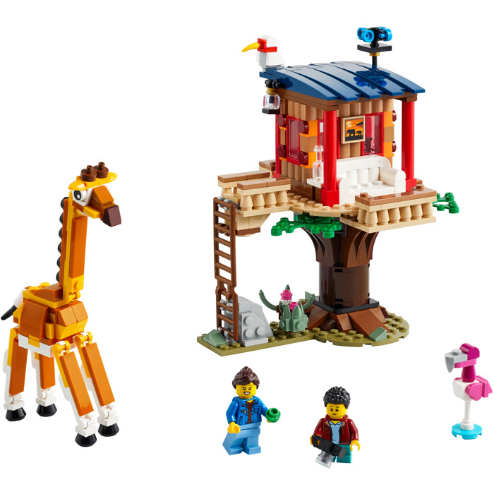 LEGO Safari Wildlife Tree House Set 31116 | Brick Owl