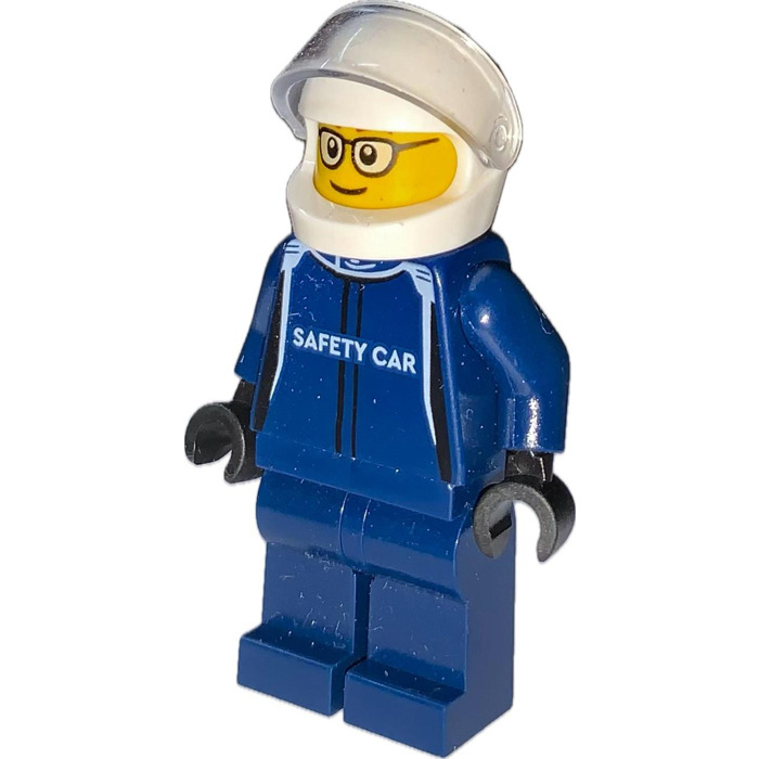 LEGO Safety Car Driver Minifigure | Brick Owl - LEGO Marketplace