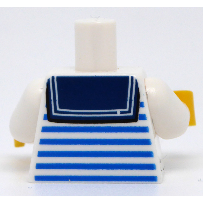 LEGO Sailor Minifig Torso (973 / 76382) | Brick Owl - LEGO Marketplace