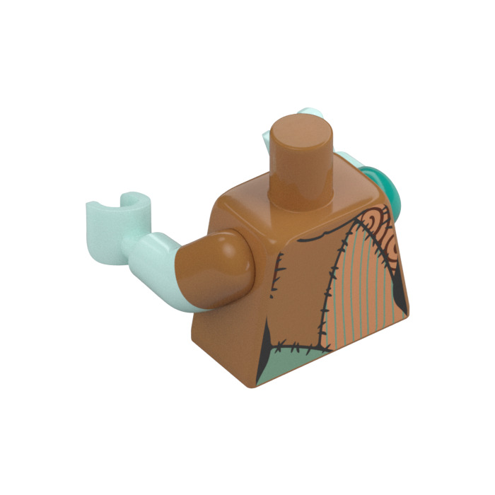 LEGO Sally with Plain Arms Minifig Torso (973 / 78568) | Brick Owl ...