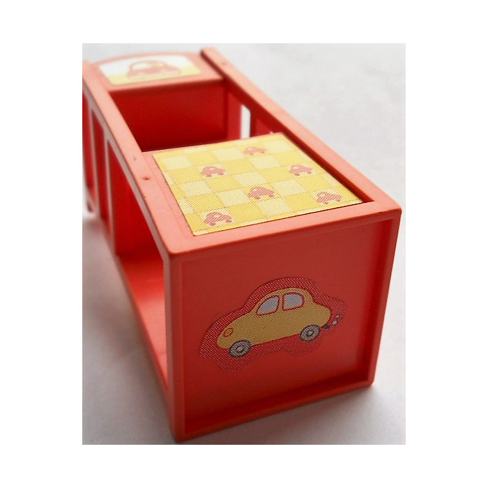 LEGO Salmon Scala Highchair with Cars Sticker (33005) | Brick Owl ...