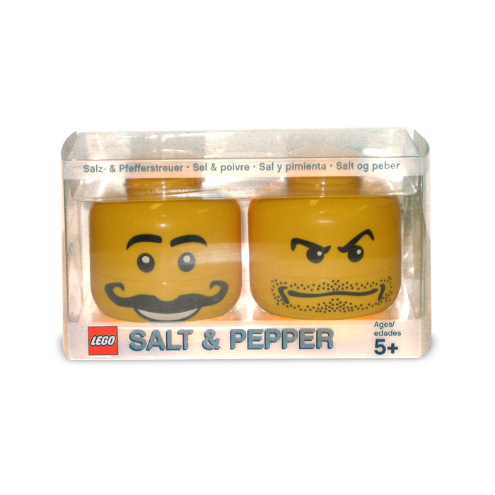 LEGO Salt & Pepper Shaker - Minifigure Heads (851749) | Brick Owl ...