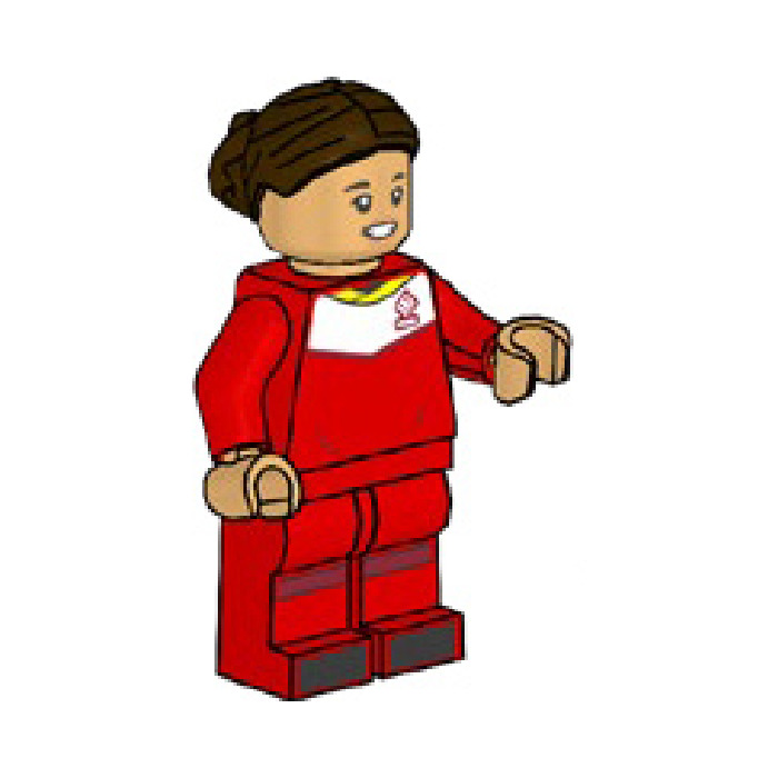 LEGO Sam Kerr with Hair with Bun | Brick Owl