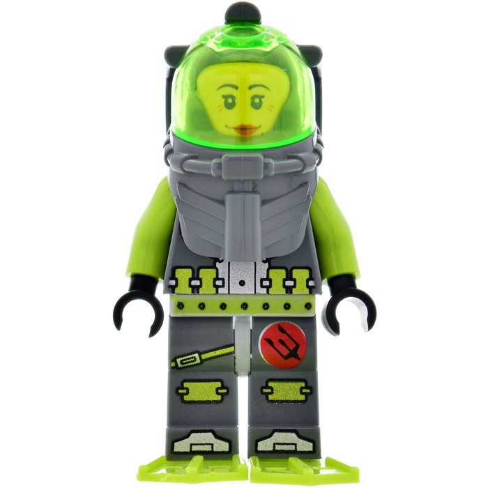 LEGO Samantha Rhodes Diver con Lima Flippers Minifigura | Brick Owl ...