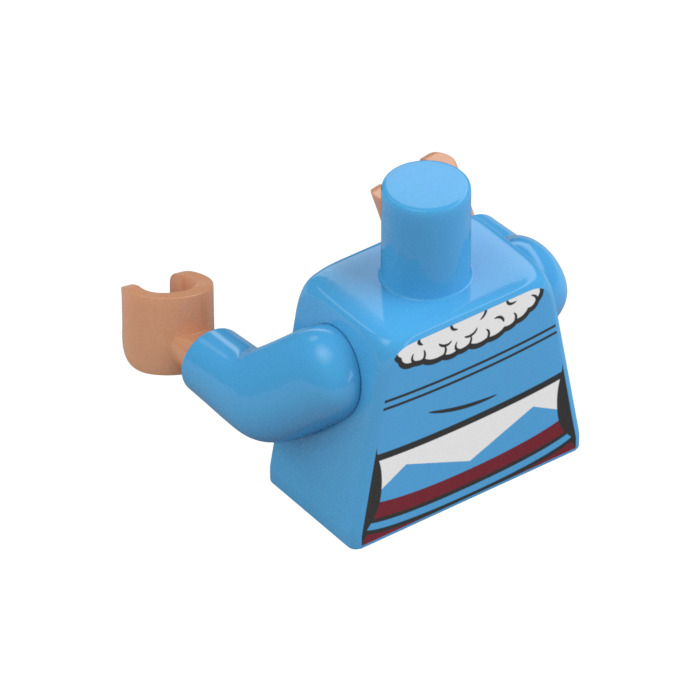 LEGO Sammy Gutierrez with Medium Blue Jacket Minifig Torso (973 / 76382 ...