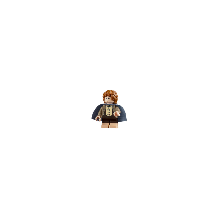 LEGO Samwise Gamgee with Dark Tan Jacket and Sand Blue Cape Minifigure ...