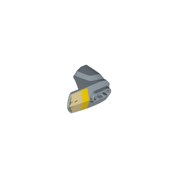 LEGO Armor with Ball Joint Socket Size 4 with Tan and Yellow (14533 / ...
