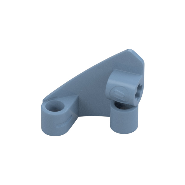 LEGO Sand Blue Curved Panel 10 Right (2403) | Brick Owl - LEGO Marketplace