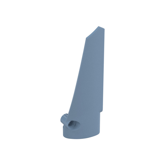 LEGO Sand Blue Curved Panel 5 Left (64681) | Brick Owl
