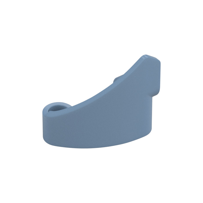 LEGO Sand Blue Curved Panel 9 Left (2395) | Brick Owl - LEGO Marketplace