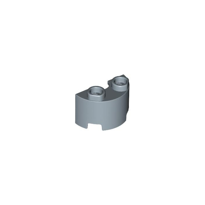 LEGO Sand Blue Cylinder 1 x 2 Half (7538 / 68013) | Brick Owl