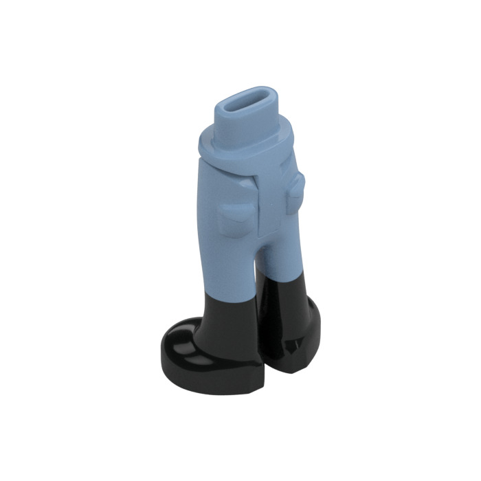LEGO Sand Blue Minidoll Hip with Trousers with Black Boots (2277 / ...