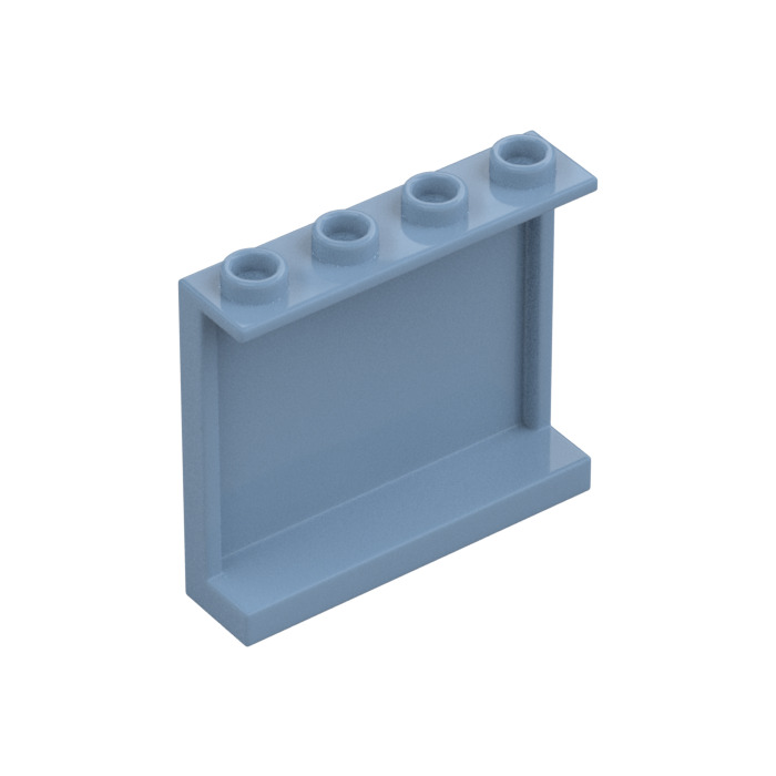 LEGO Sand Blue Panel 1 x 4 x 3 with Side Supports (35323 / 60581 ...