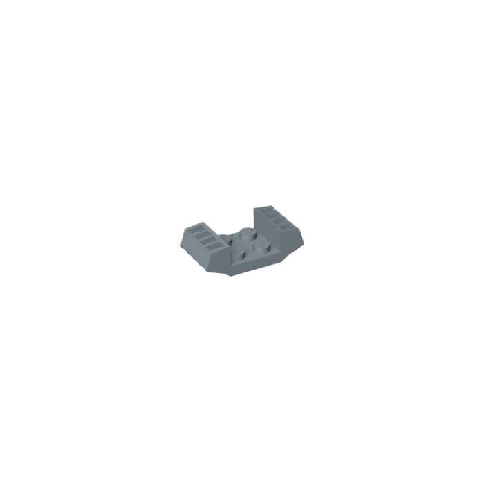 LEGO Sand Blue Plate 2 x 2 with Raised Grilles (41862) | Brick Owl ...