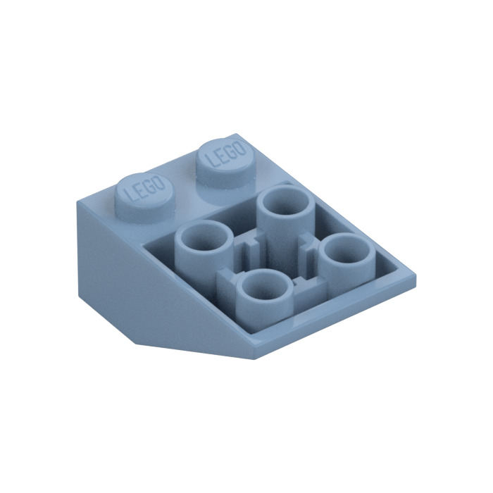 LEGO Sand Blue Slope 2 x 3 (25°) Inverted (2752 / 3747) | Brick Owl ...