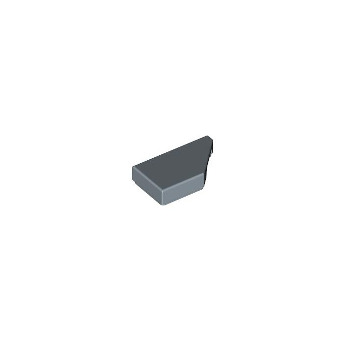 LEGO Sand Blue Tile 1 x 2 45° Angled Cut Right (5092) | Brick Owl