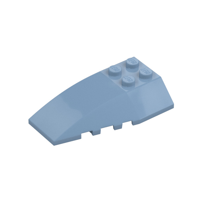 LEGO Sand Blue Wedge 6 x 4 Triple Curved (8132 / 43712) | Brick Owl